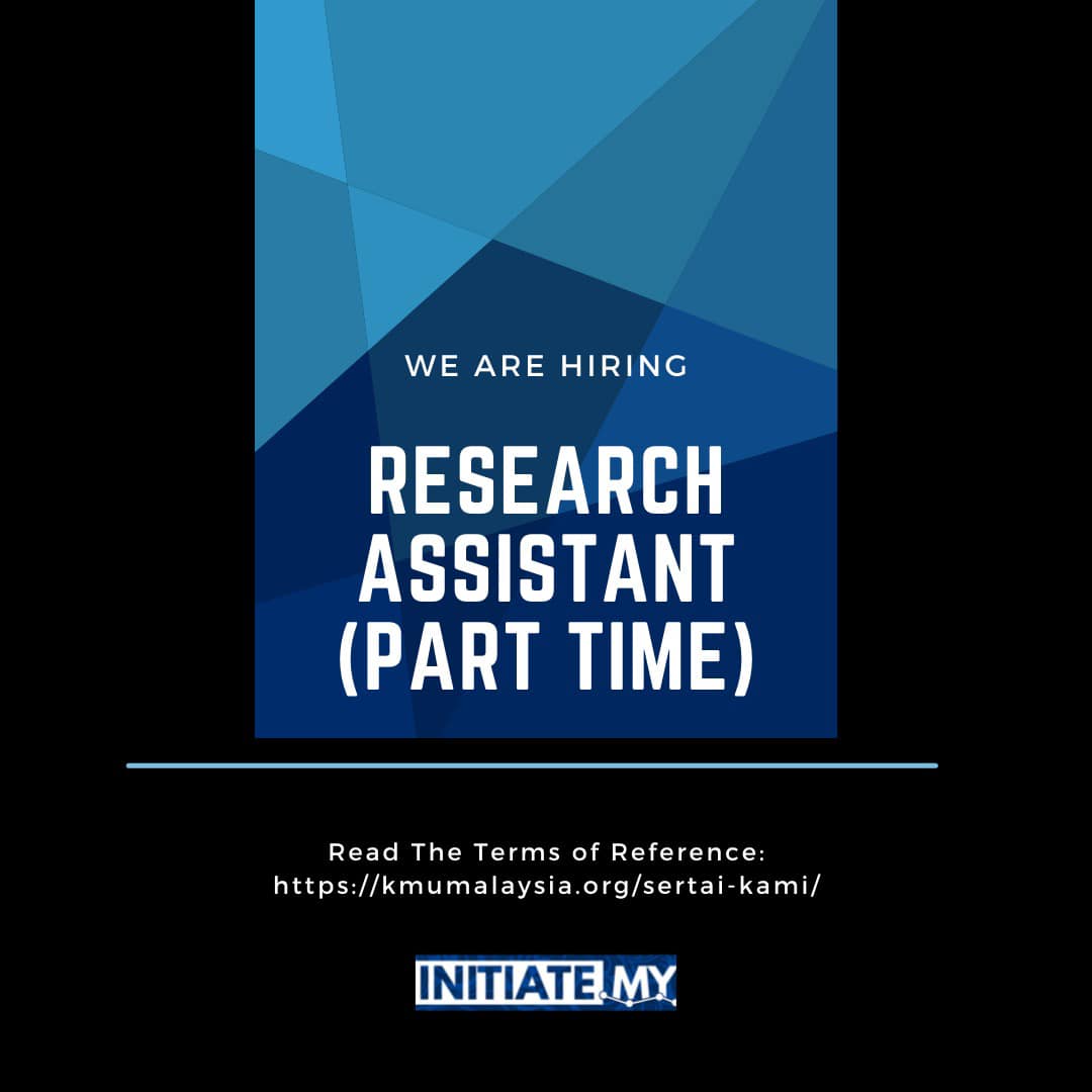Vacancy Announcement: Research Assistant (Closed) - INITIATE.MY